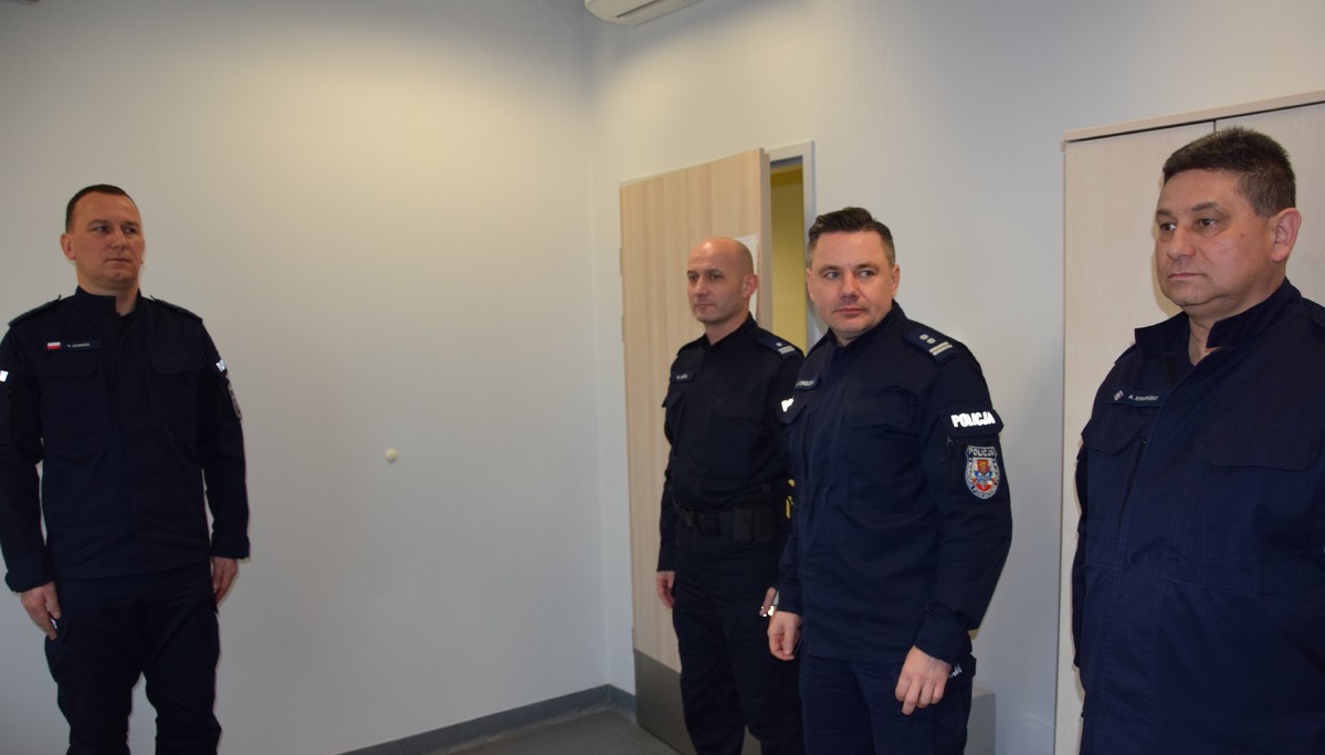 Mł. asp. Rafał Derwisz Zastępcą KP w Zielonkach, kom. Andrzej Strózik ...